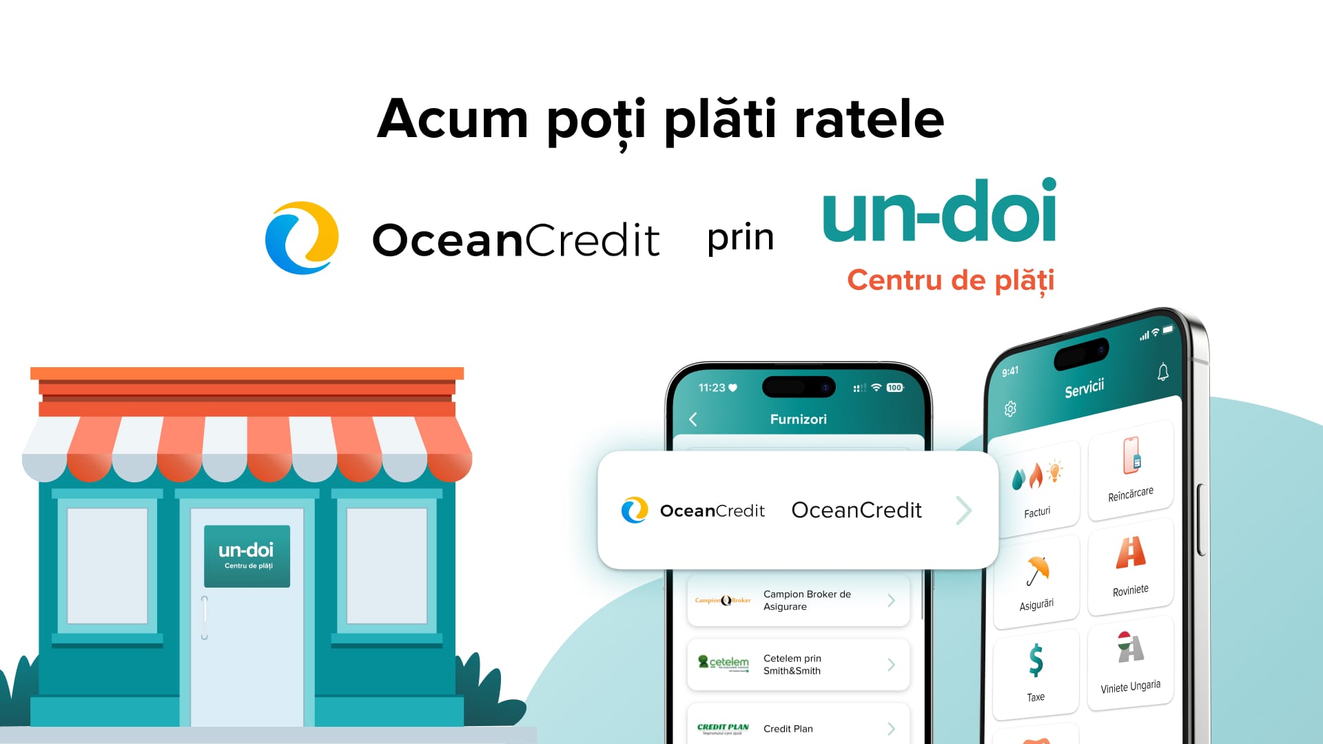 Ocean Credit, cel mai nou partener din portofoliul un-doi Centru de ...
